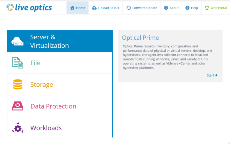 Live Optics: Sizing in the Modern Age – DinoCloud