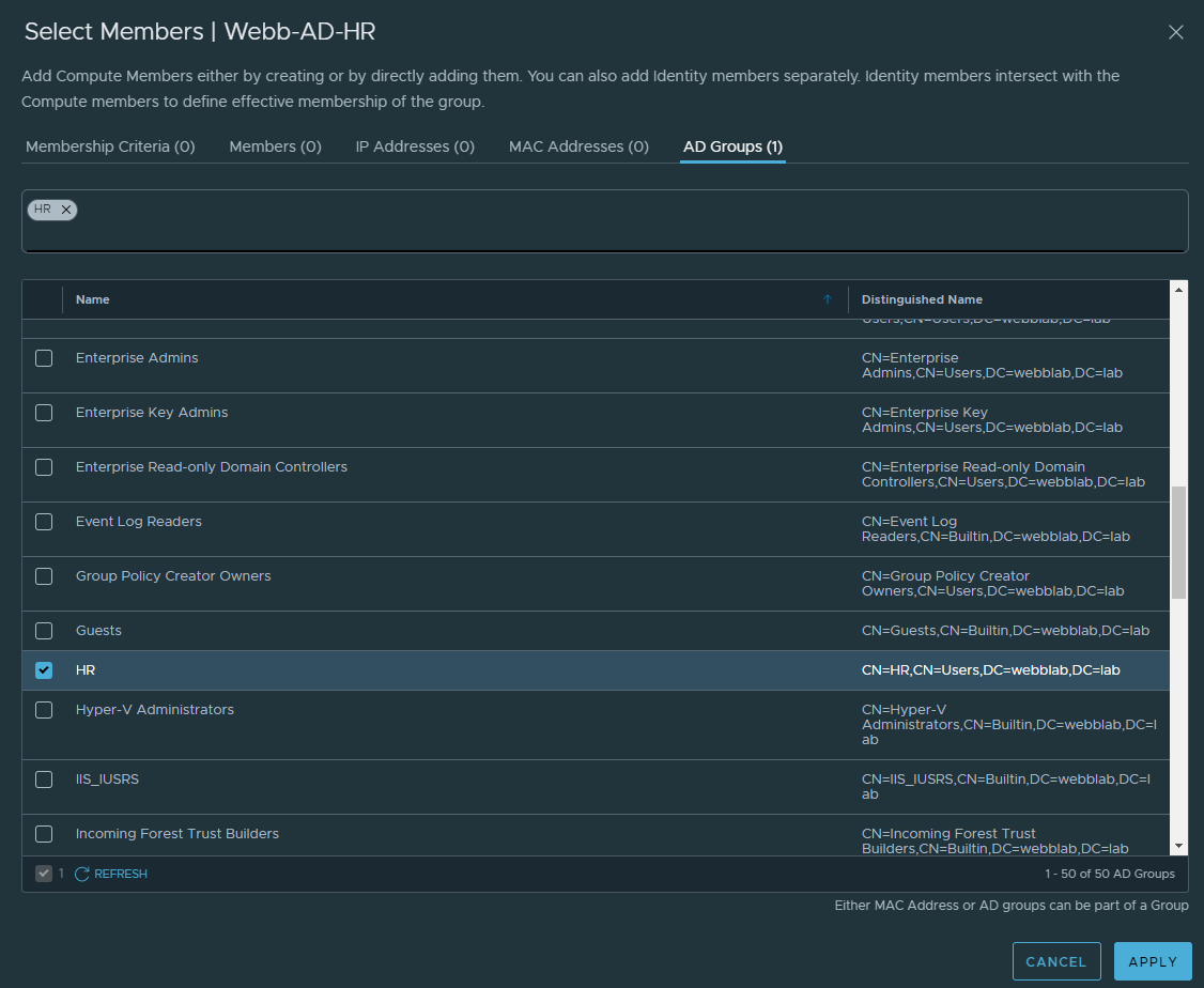 Using the Identity Distributed Firewall in Azure VMware Solution ...